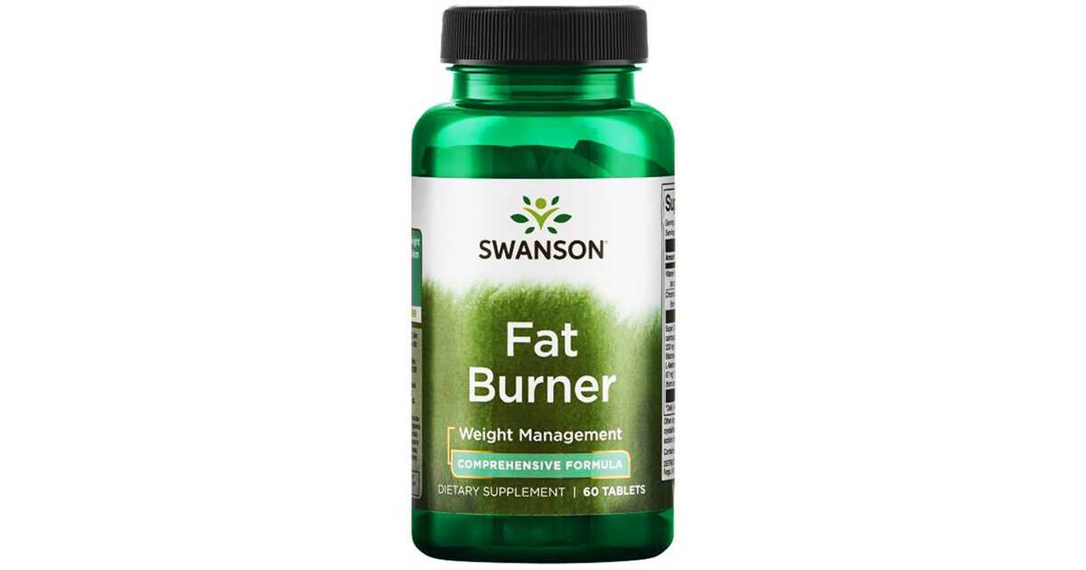 SWANSON Fat Burner 60 tabletek - suplement diety - Przepis na Zdrowie