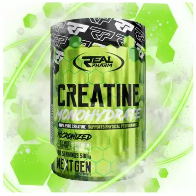 Real Pharm Crea Stack 420 g Blackcurrant Lemon Stak Kreatynowy - Przepis na Zdrowie