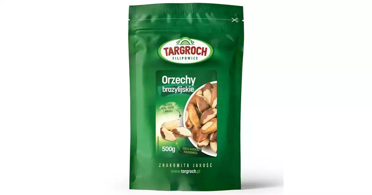 Targroch Orzechy BRAZYLIJSKIE 500g - Przepis na Zdrowie
