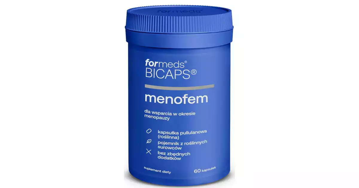 ForMeds BICAPS MenoFEM - 60 kapsułek - Przepis na Zdrowie